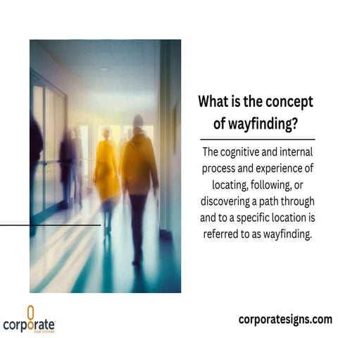 What is the Concept of Wayfinding | PPT