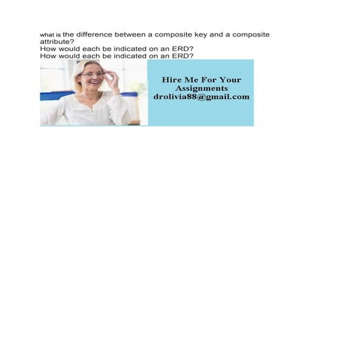 what is the difference between a composite key and a composite attribu.pdf