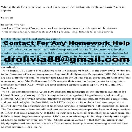 What is the difference between a local exchange carrier and an inter.pdf