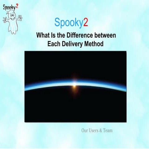 What Is the Difference between Each Delivery Method | PPT