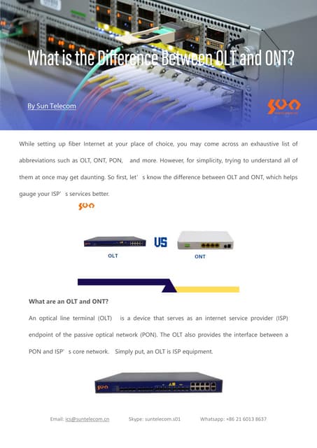 What is an ONT? | PDF