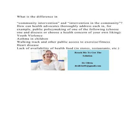 What is the difference incommunity intervention” and intervent.docx