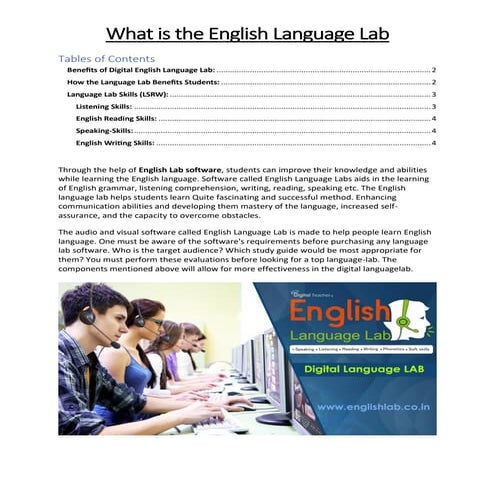 What is the English Language Lab.pdf