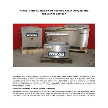 An introduction to the process of packaging | PPTX