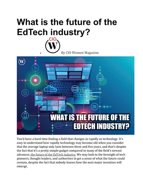 Future of education | PPT