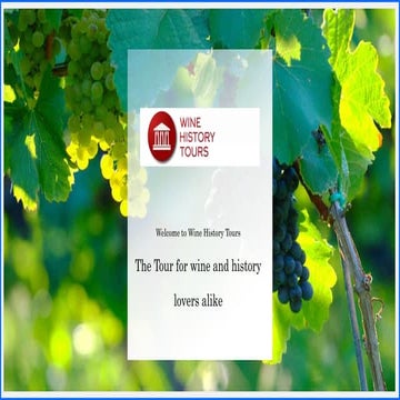 What is the History of Australian Wine? | PPTX