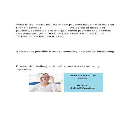 What is the impact that these new payment models will have on .docx ...