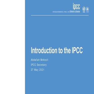 What is the IPCC | PDF