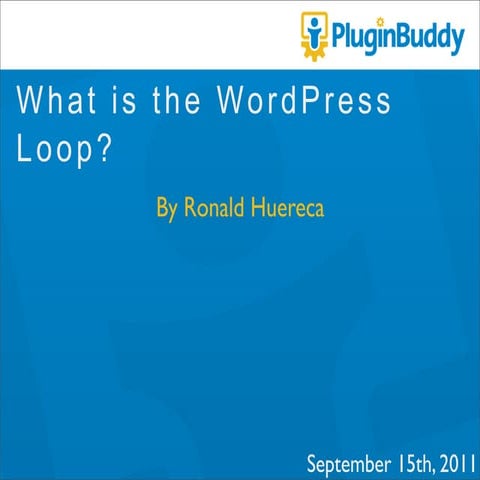 What is the WordPress Loop? | PDF | Web Development | Internet