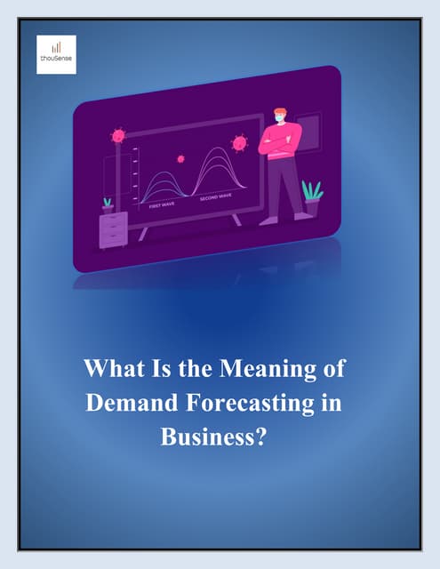 Demand forecasting using ai and machine learning | PPT