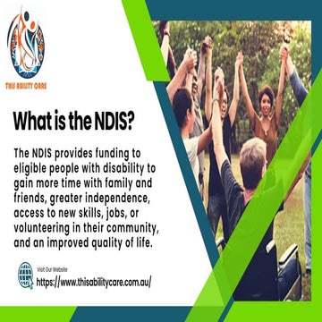 What is the NDIS | This Ability Care | PDF