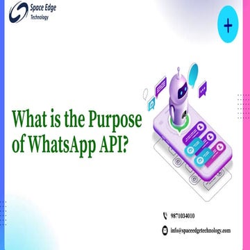 The Functionality of WhatsApp API Explained | PPT