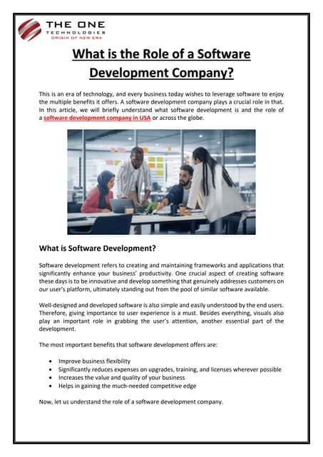 The Critical Role of Accessibility in Modern Software Development | PPT