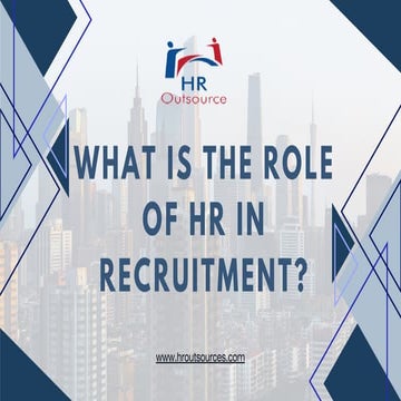 What is the role of HR in recruitment.pdf