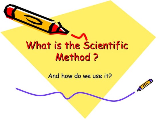 The Scientific Method | PPT