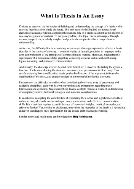 Descriptive And Narrative Essay | PDF