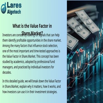 What is the Value Factor in Share.Market.pptx
