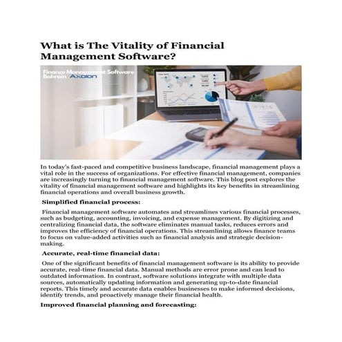 What is The Vitality of Financial Management Software.pdf