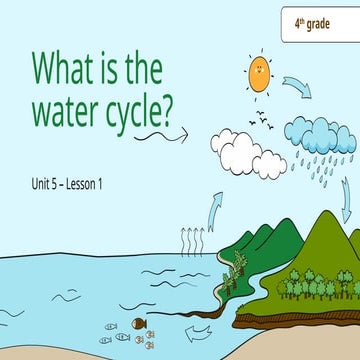 what is the water cycle - Precepitation - evaporation _ condensation | PPTX