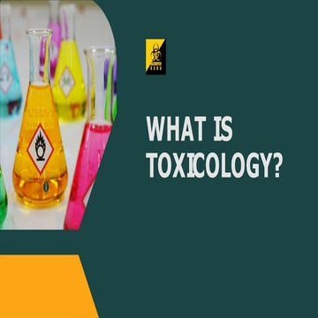 What is Toxicology? | PPTX