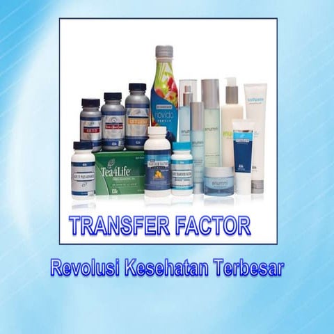 Transfer factor ppt | PPTX