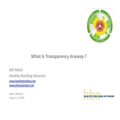 What is transparency | PPT