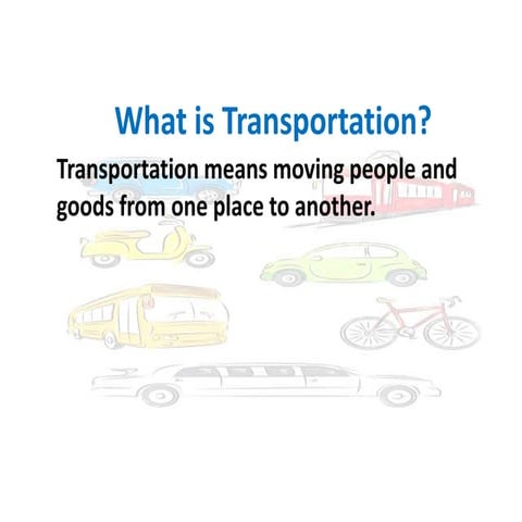 What is transport | PPTX