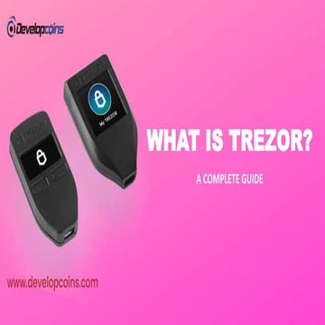 Trezor Crypto Hardware Wallet | PPT