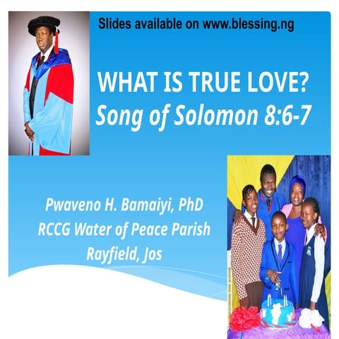 WHAT IS TRUE LOVE AND HOW TO SUCCEED IN LOVE | PPT