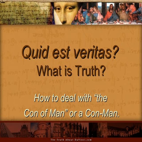 What is truth | PPT