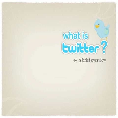 \'What Is Twitter\' Presentation | KEY