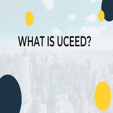 What is uceed | PDF