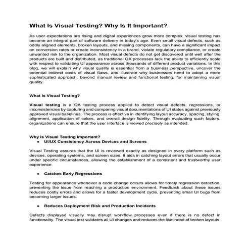 What Is Visual Testing_ Why Is It Important.pdf