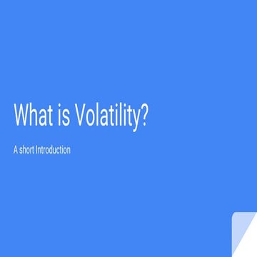 What is Volatility_.pptx