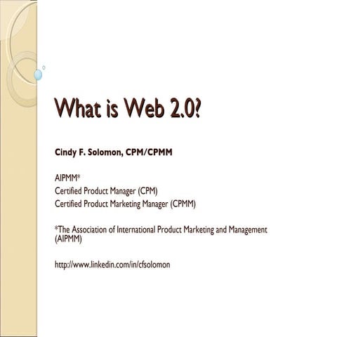What Is Web 2.0? | PPT