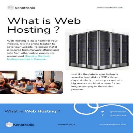 What is web hosting | PDF