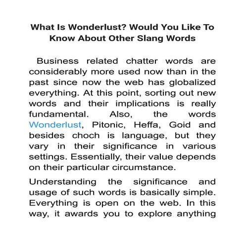 What Is Wonderlust.pdf