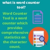word counter tool | PDF