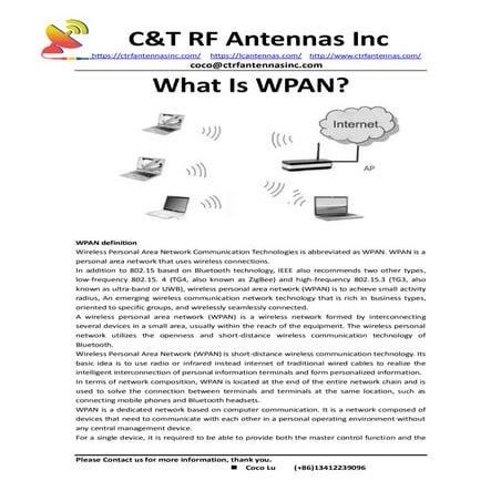 What is WPAN? | PDF