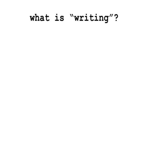 what is writing.pptx