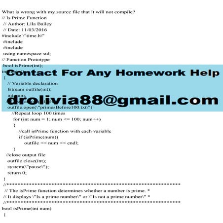 What Is Wrong With My Source File That It Will Not Compile Is Ppdf Computing Technology