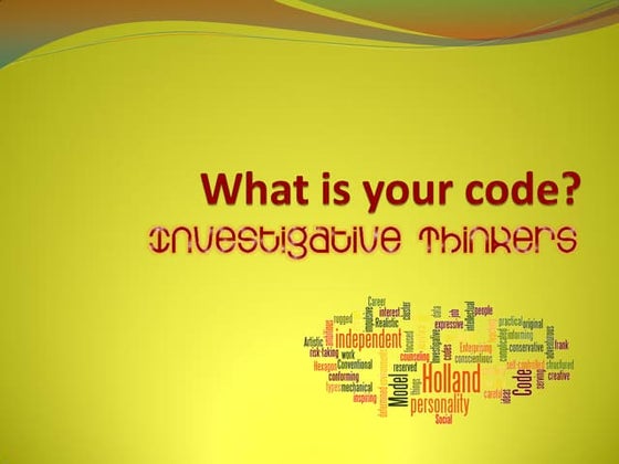 My Rainbow Career Finder Explained | PDF