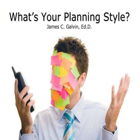 What is your planning style | PPT