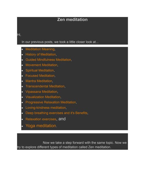Essay Sample on Meditation | PDF | Brain and Nervous System Disorders ...