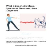 Zoophobia Treatment : Zoophobia: Definition, Symptoms, Causes ...
