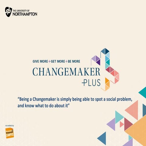 What it means to be a Changemaker | PPT