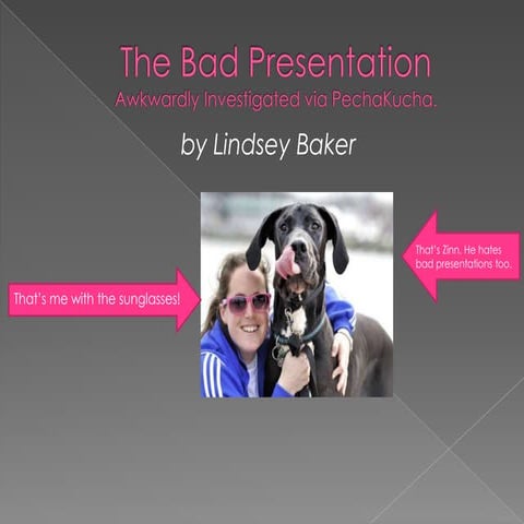 What Makes a Bad Presentation | PPTX