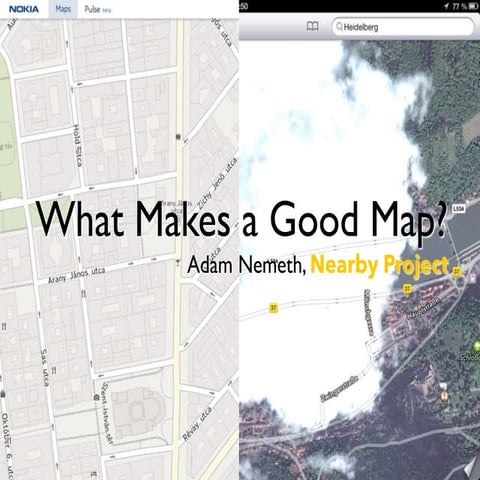 What makes a good map? | PPT