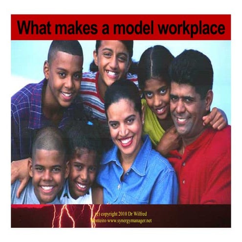 What makes a model workplace? | PPT