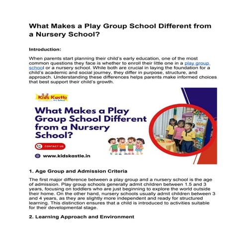 How Does a Play Group School Help in Early Childhood Development.docx